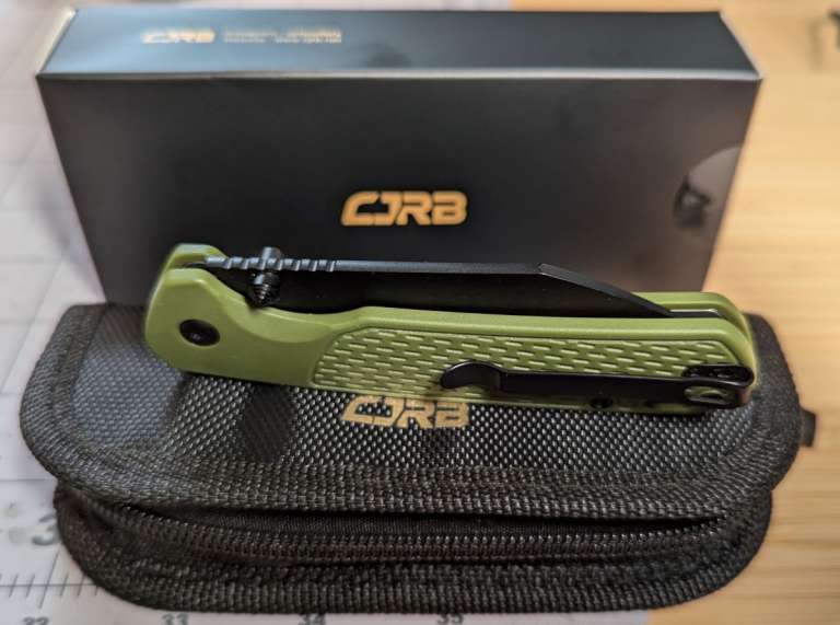 CJRB Pyrite Light folding pocket knife review - A good knife at a great ...