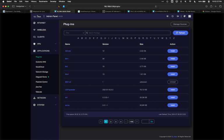 GL.iNet Flint 2 GL-MT6000 Wi-Fi 6 High-Performance Router review – go ...