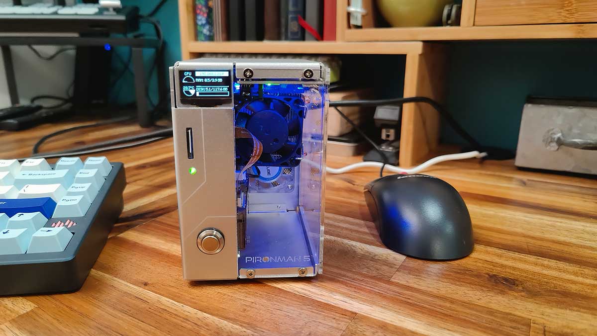 SunFounder Pironman 5 Raspberry Pi 5 mini PC case review - DIY kit ...