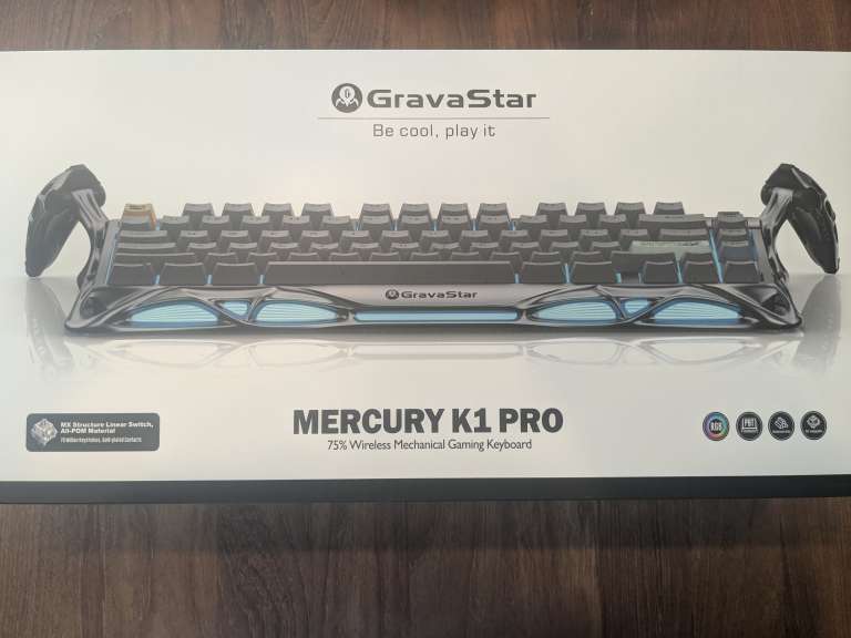 Gravastar Mercury K1 Pro mechanical keyboard review - Beautiful and ...