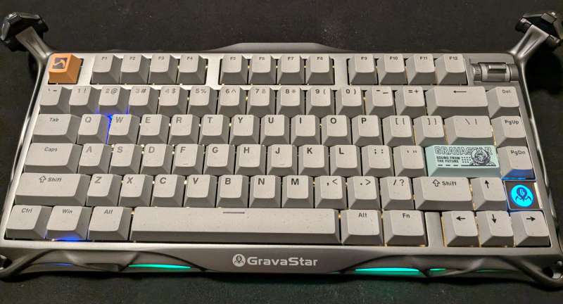 Gravastar Mercury K1 Pro mechanical keyboard review - Beautiful and ...