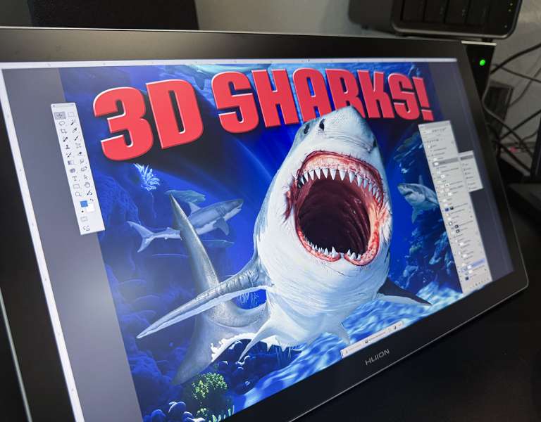 Huion Kamvas Pro 19 graphics display review - When bigger isn’t better ...