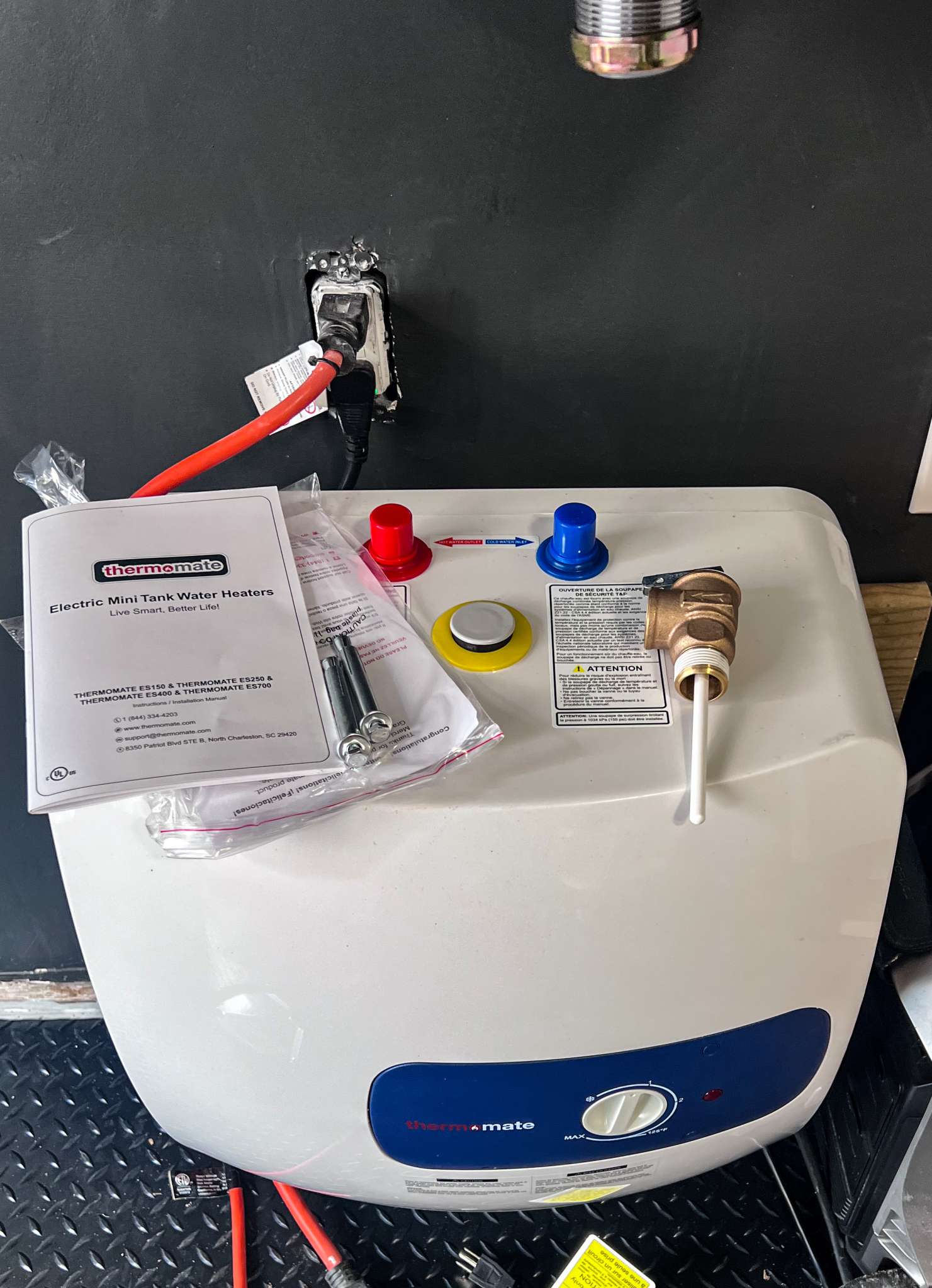 Thermomate 6.5 Gallon Electric Point of Use Water Heater review - The ...
