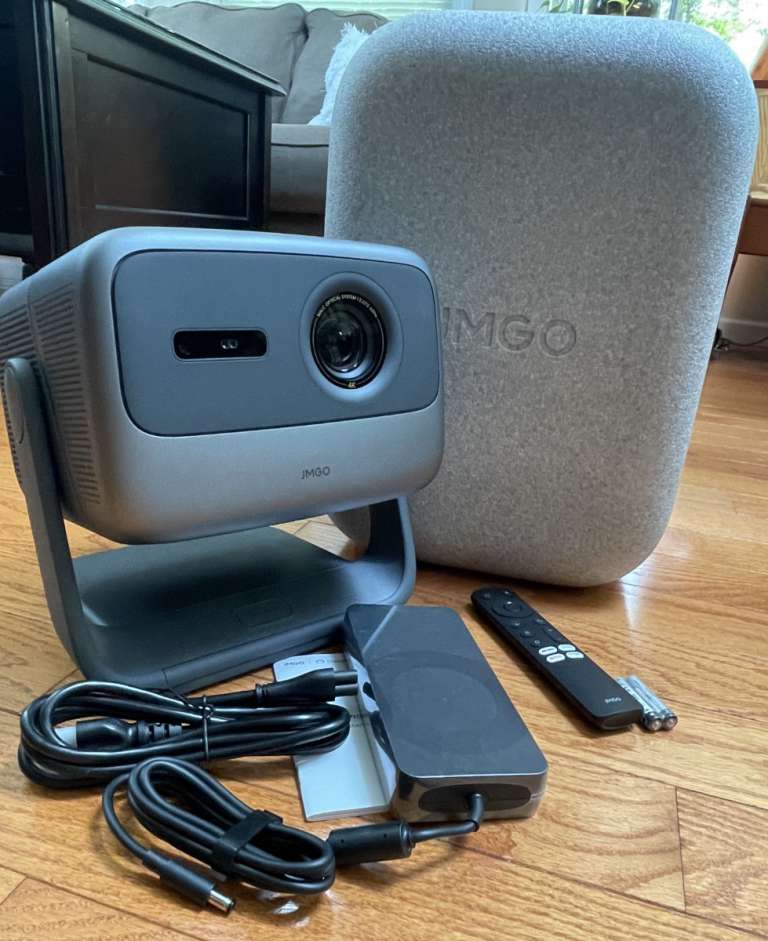 JMGO N1S Pro 4K Tri-Color Laser Projector review – Stunning image quality and built-in Netflix ...