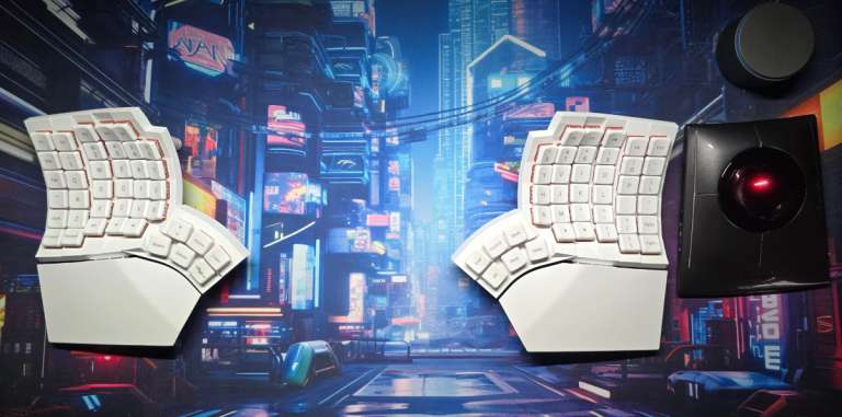 MoErgo Glove80 Ergonomic Keyboard review - The Gadgeteer