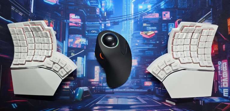 MoErgo Glove80 Ergonomic Keyboard review - The Gadgeteer