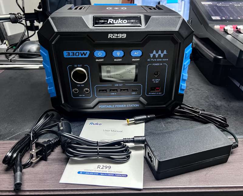 Ruko R299 Portable Power Station review - The Gadgeteer
