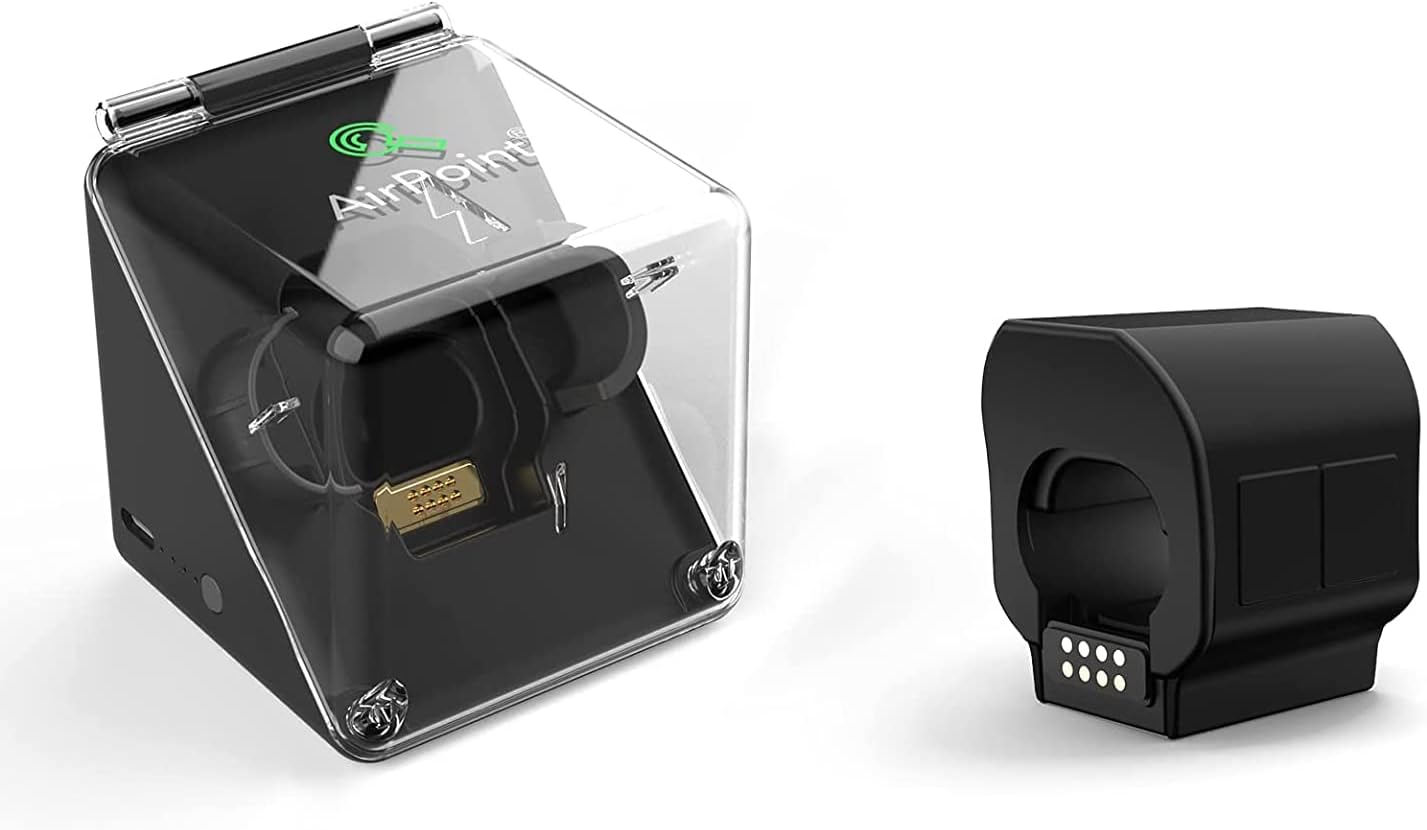 It looks like an oxygen sensor, but it's really a wearable mouse and ...