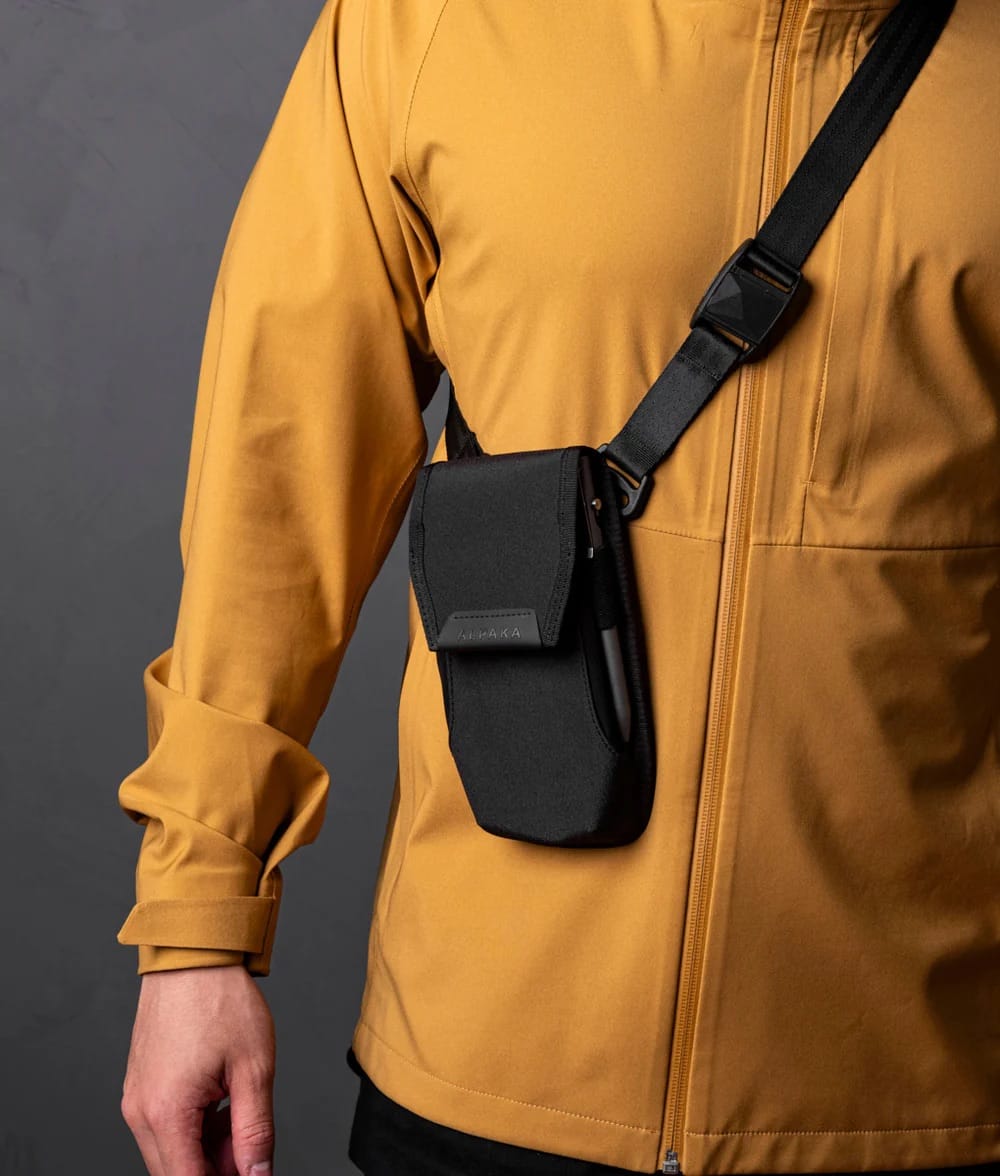 Here's a minimalist sling bag for your phone, credit cards, and more ...