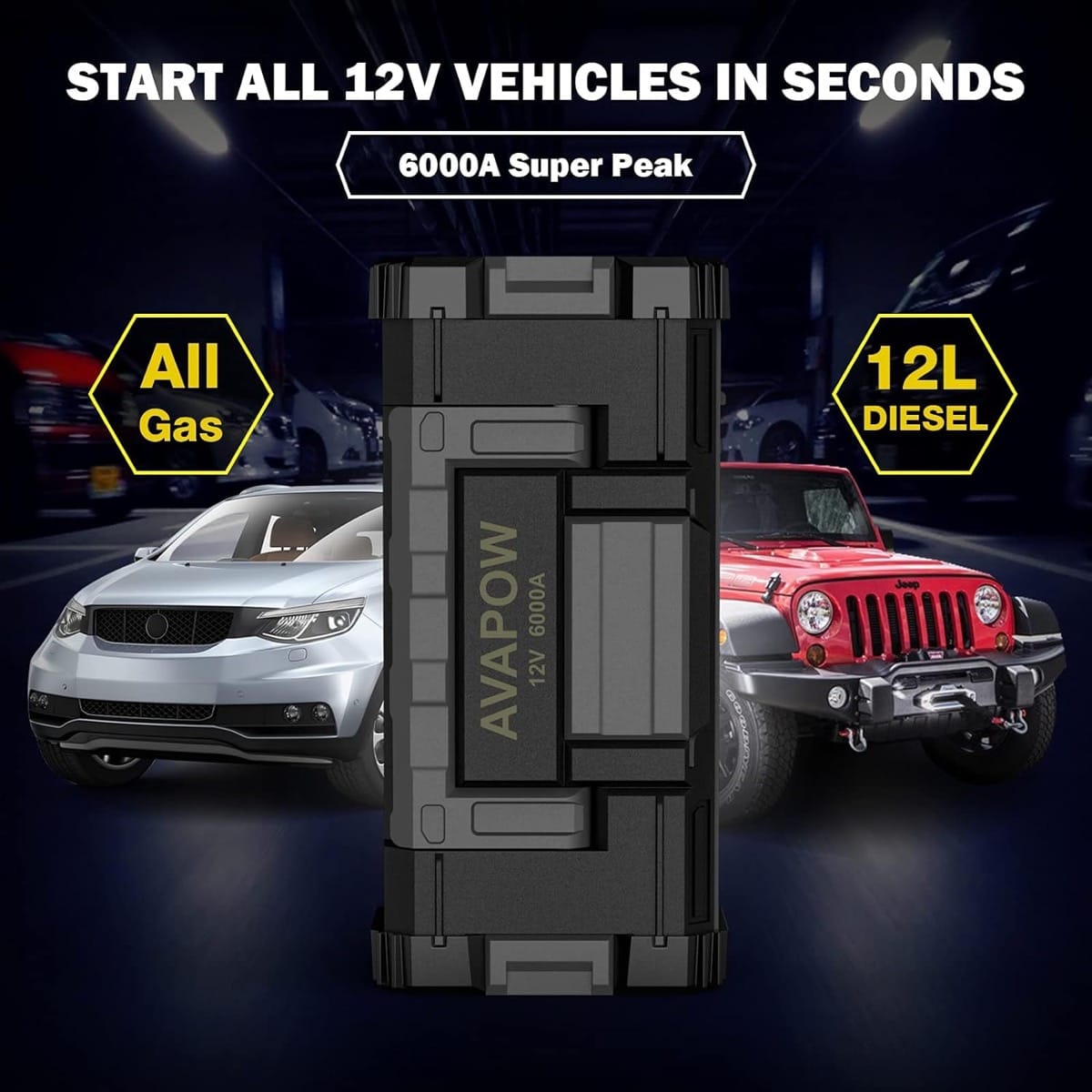 Stay powered up this semester with the AVAPOW A68 jumpstarter – Limited ...