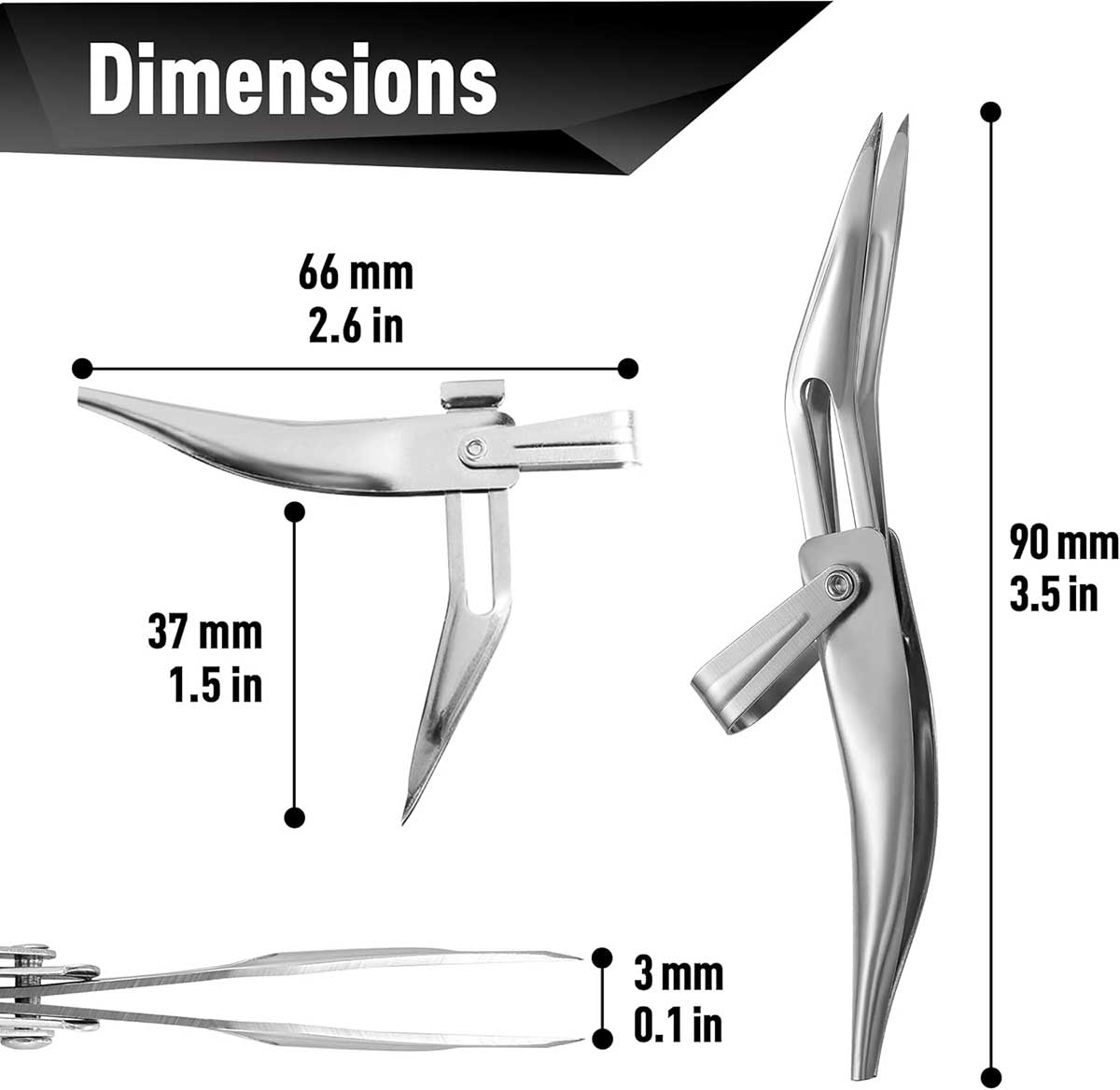 Small EDC tweezers that fold like a pocket knife! - The Gadgeteer