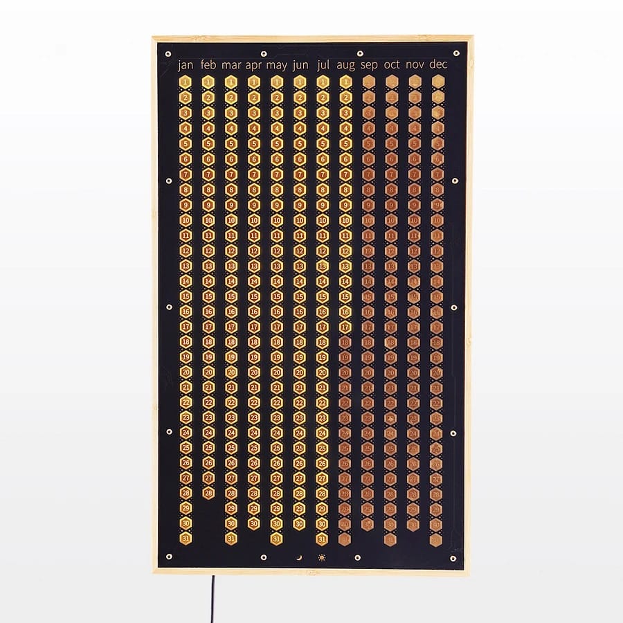 Keep your habit streak alive with this awesome wall mounted calendar ...