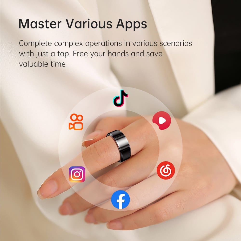 KUMI Ring H1: Combining style and functionality, the new favorite in the smart wearable world ...