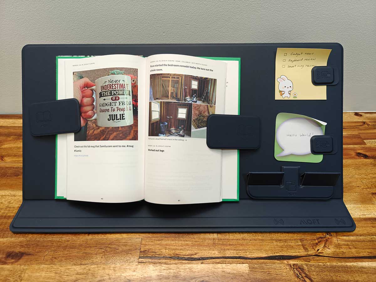 MOFT Smart Desk Mat review - A modular desk organizer for all the ...