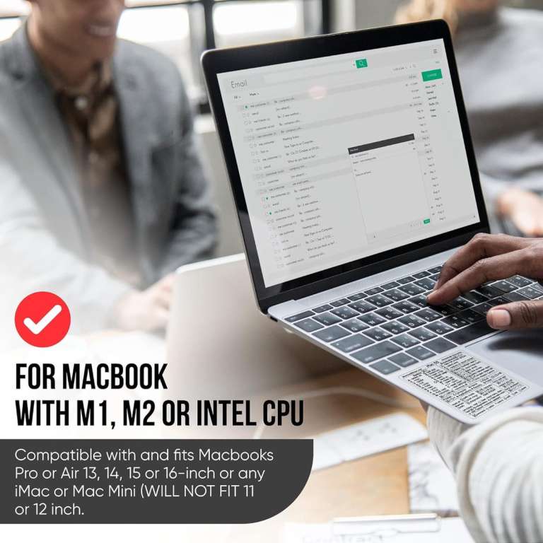 Never forget a macOS shortcut again with this sticker for your MacBook ...