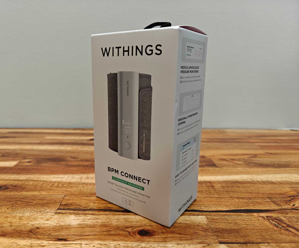 Withings BPM Connect review - a smart blood pressure monitor at a nice ...