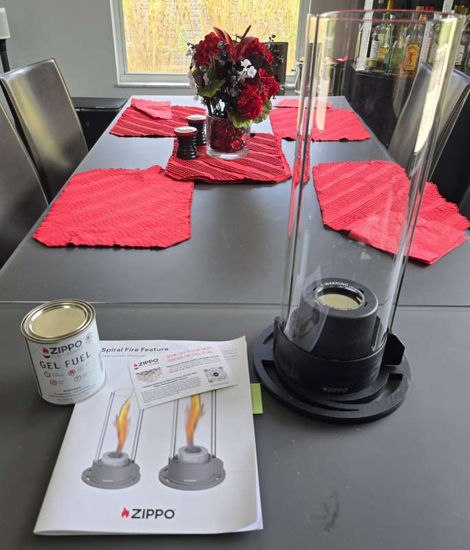 Zippo FlameScapes Spiral Fire Feature XL review - Your personal fire ...