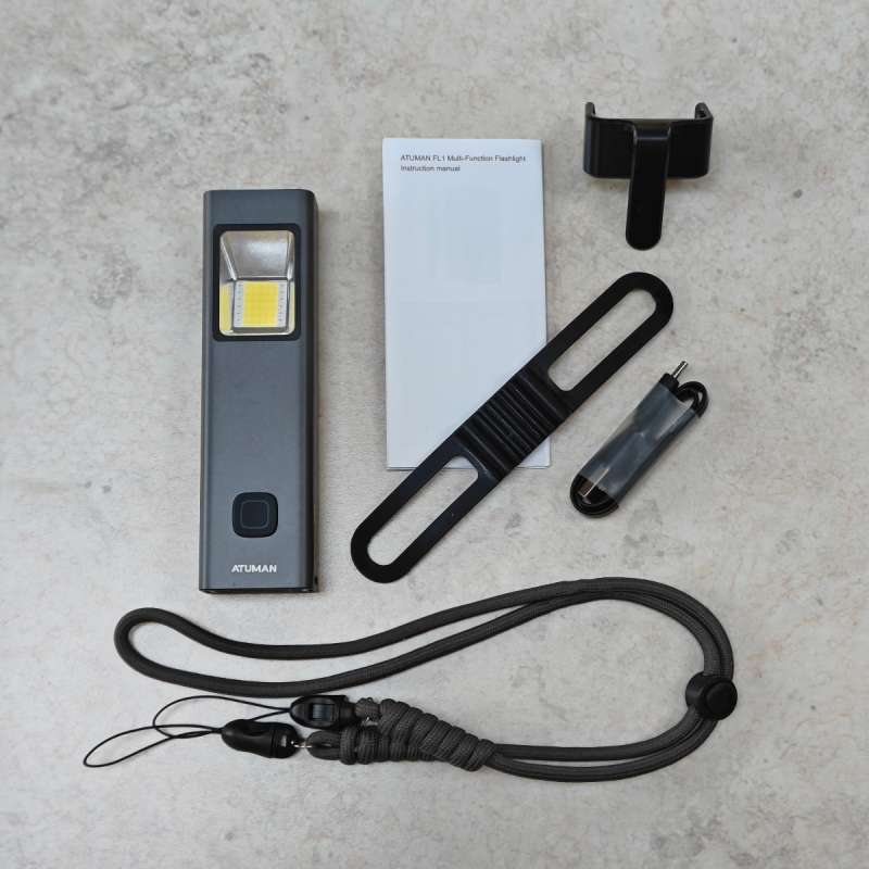 ATUMAN FL1 multi-function flashlight review - A big bar of brightness ...