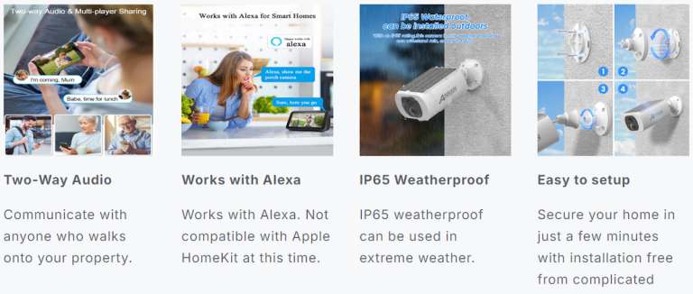 ANRAN C3 5MP Integrated Solar Battery Camera review - The Gadgeteer