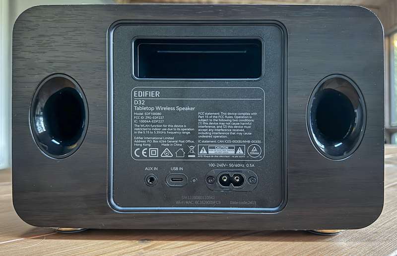 Edifier D32 Tabletop Wireless Speaker review – More retro than retro ...