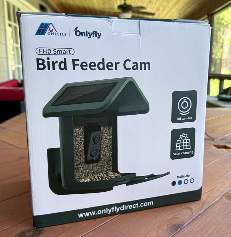 Onlyfly Bird Feeder Cam review – A feeder AND camera for birds—and ...