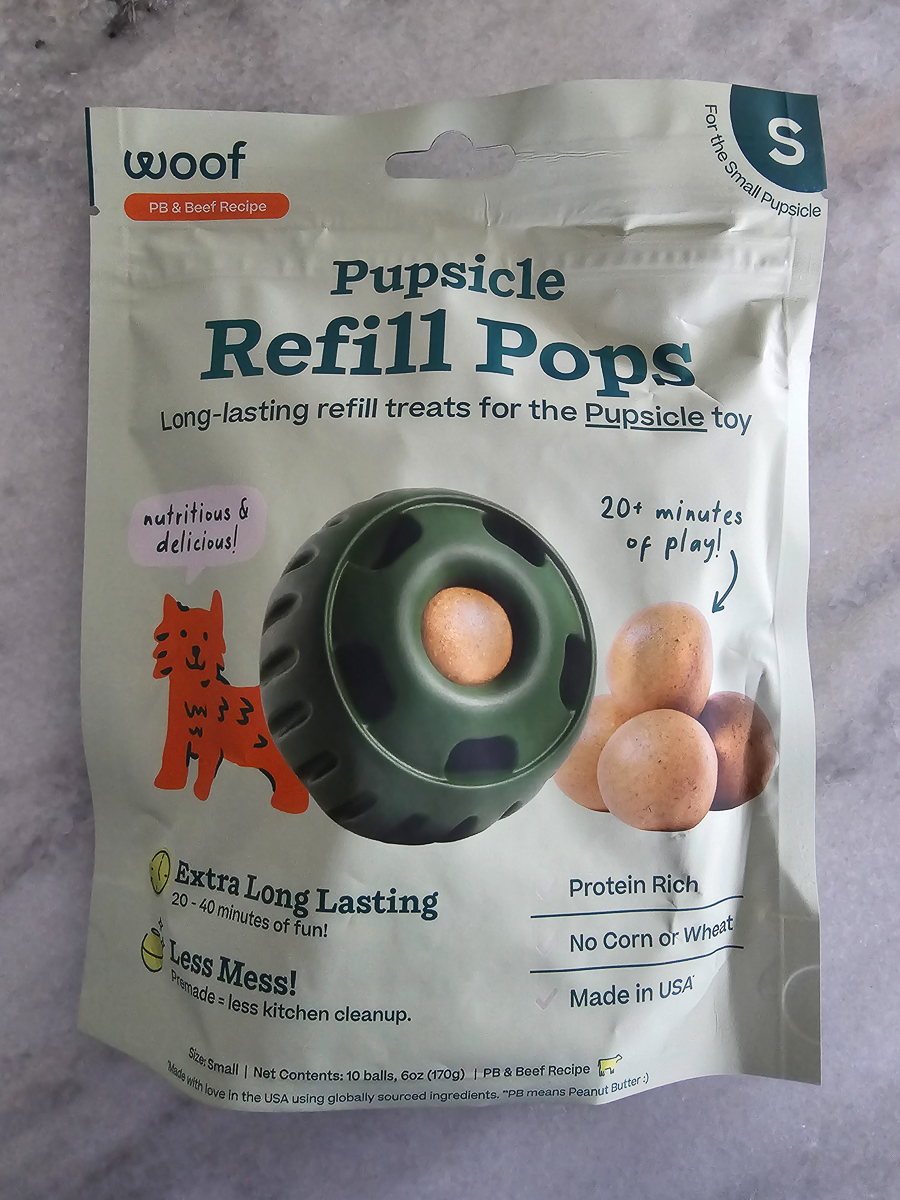 Woof Pupsicle review - Dog treats that keep them occupied while you ...