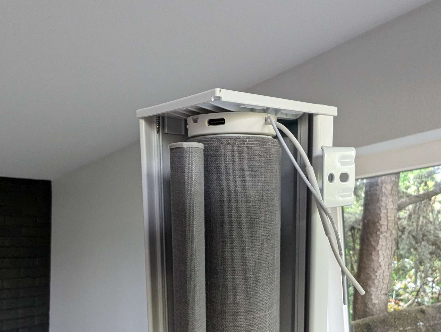 SmartWings Motorized Light Filtering Roller Shades review - Smart ...