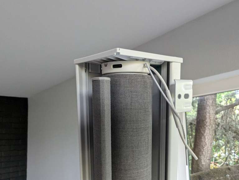 SmartWings Motorized Light Filtering Roller Shades review - Smart ...
