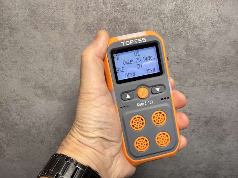 TOPTES Guard-101 4 gas monitor review - gas safety in your hand - The ...