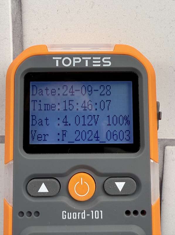 TOPTES Guard-101 4 gas monitor review - gas safety in your hand - The ...