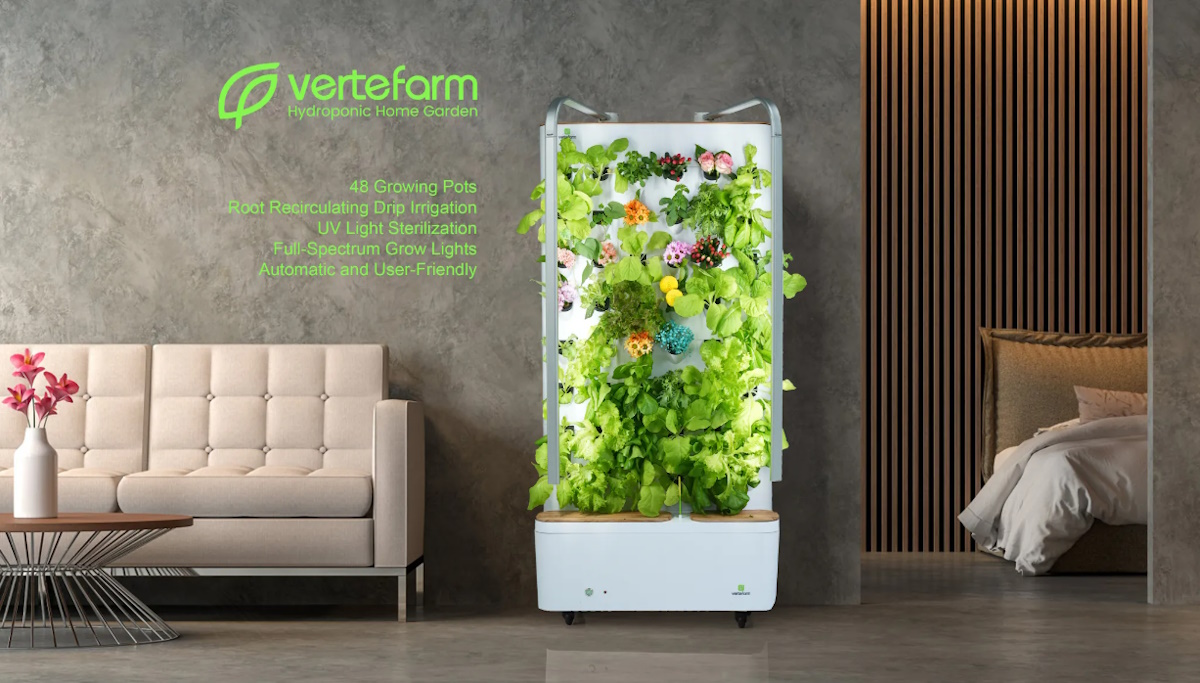 Vertefarm Hydroponic Home Garden review - Harvest fresh salad fixings ...