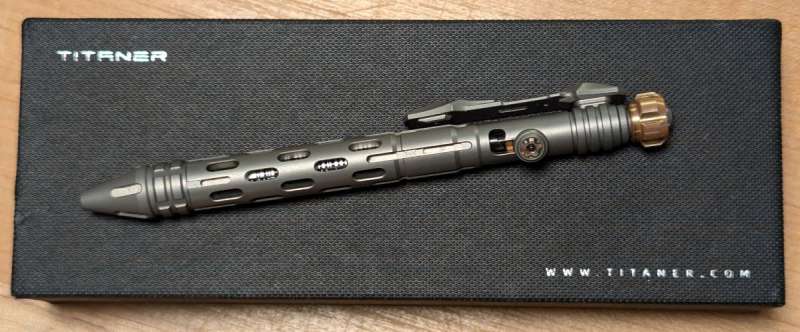 Titaner Barrel X Titanium tactical bolt action pen - Be prepared to ...
