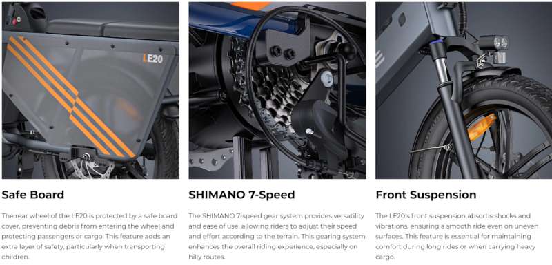 Engwe LE 20 Cargo eBike review - ride with cargo all day, everyday ...