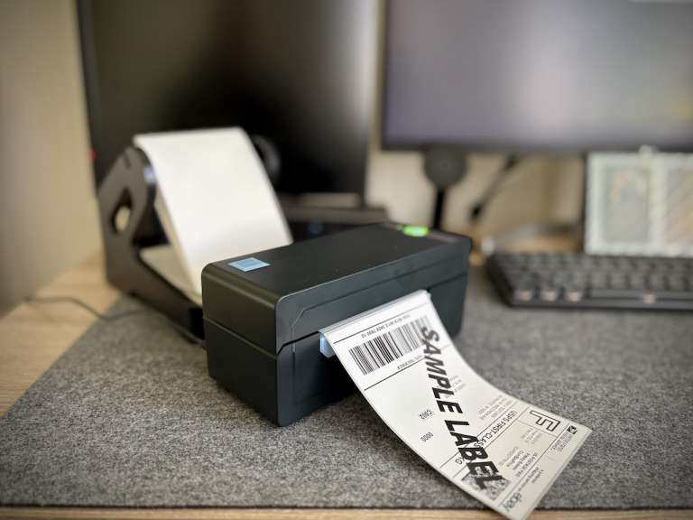 Jadens Bluetooth thermal shipping label printer review - The Gadgeteer