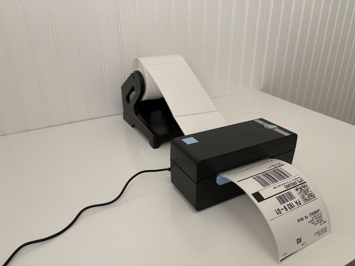 Jadens Bluetooth thermal shipping label printer review - The Gadgeteer