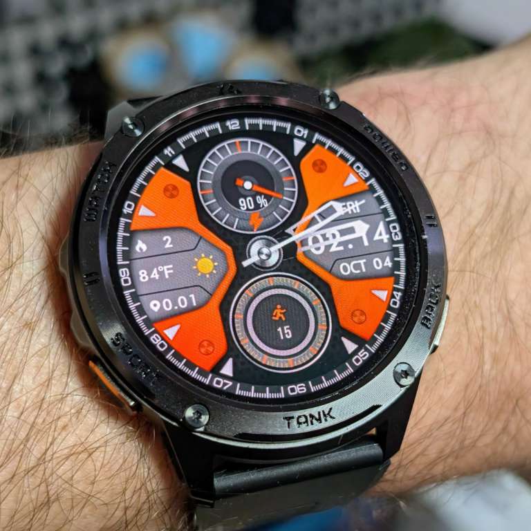 KOSPET TANK T3 Special Edition Smartwatch review - premium features at ...