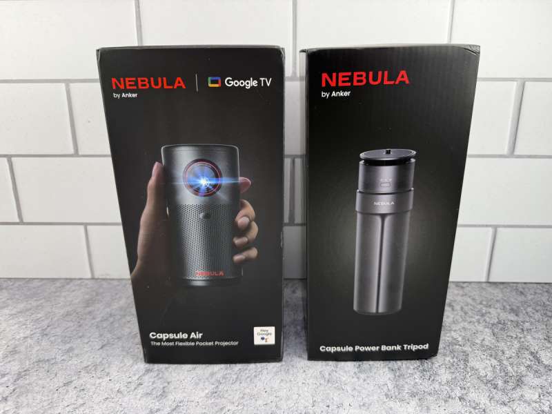 NEBULA Capsule Air projector review - World's smallest projector with ...