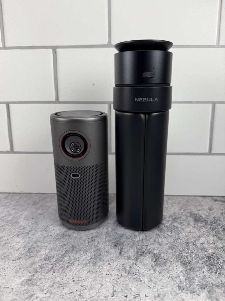 NEBULA Capsule Air projector review - World's smallest projector with ...