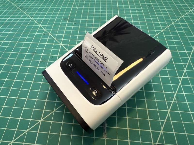 Nelko PM220 portable Bluetooth label printer review - It's a printshop ...