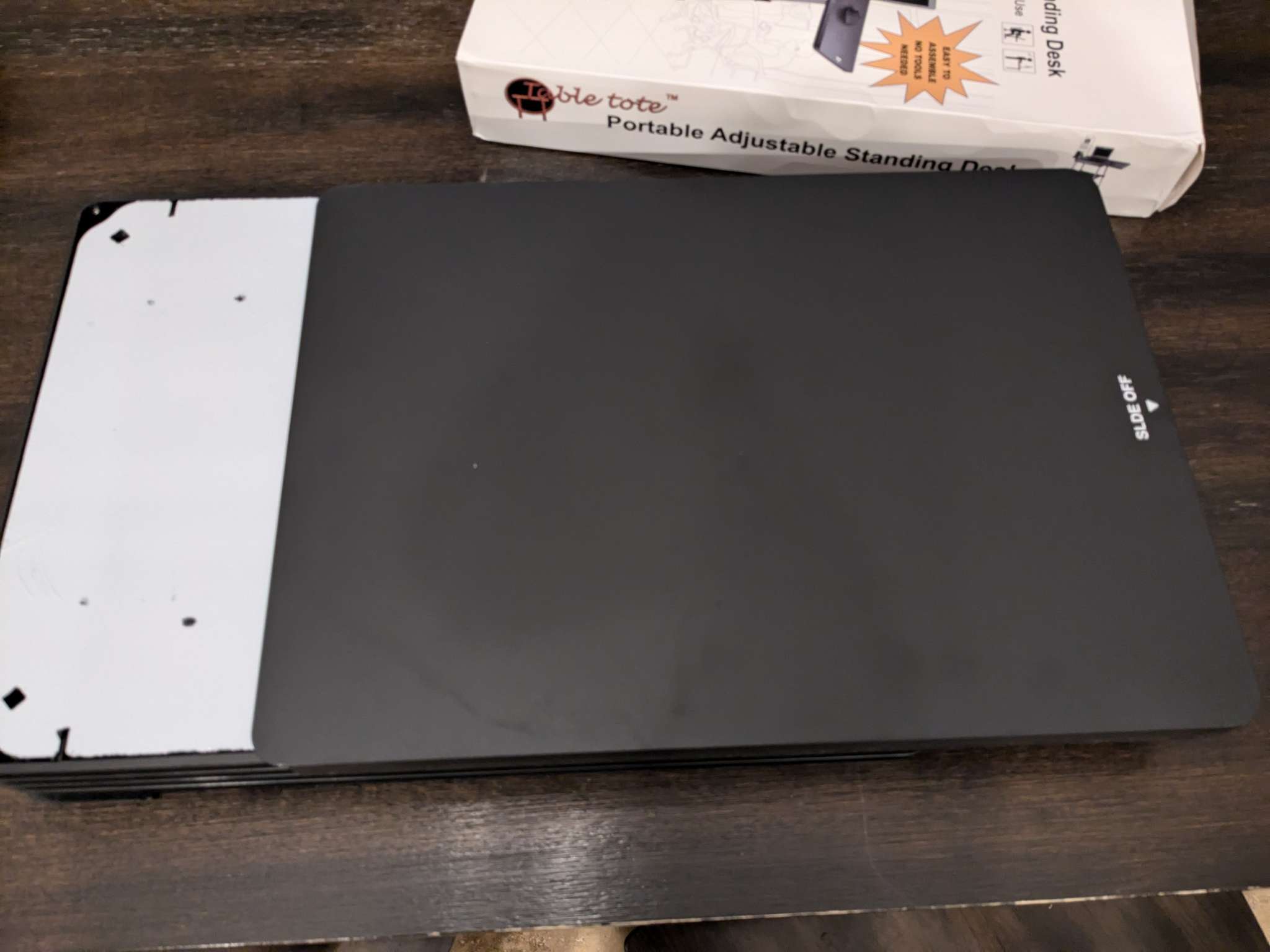 Tabletote Plus portable adjustable standing desk review - A portable ...