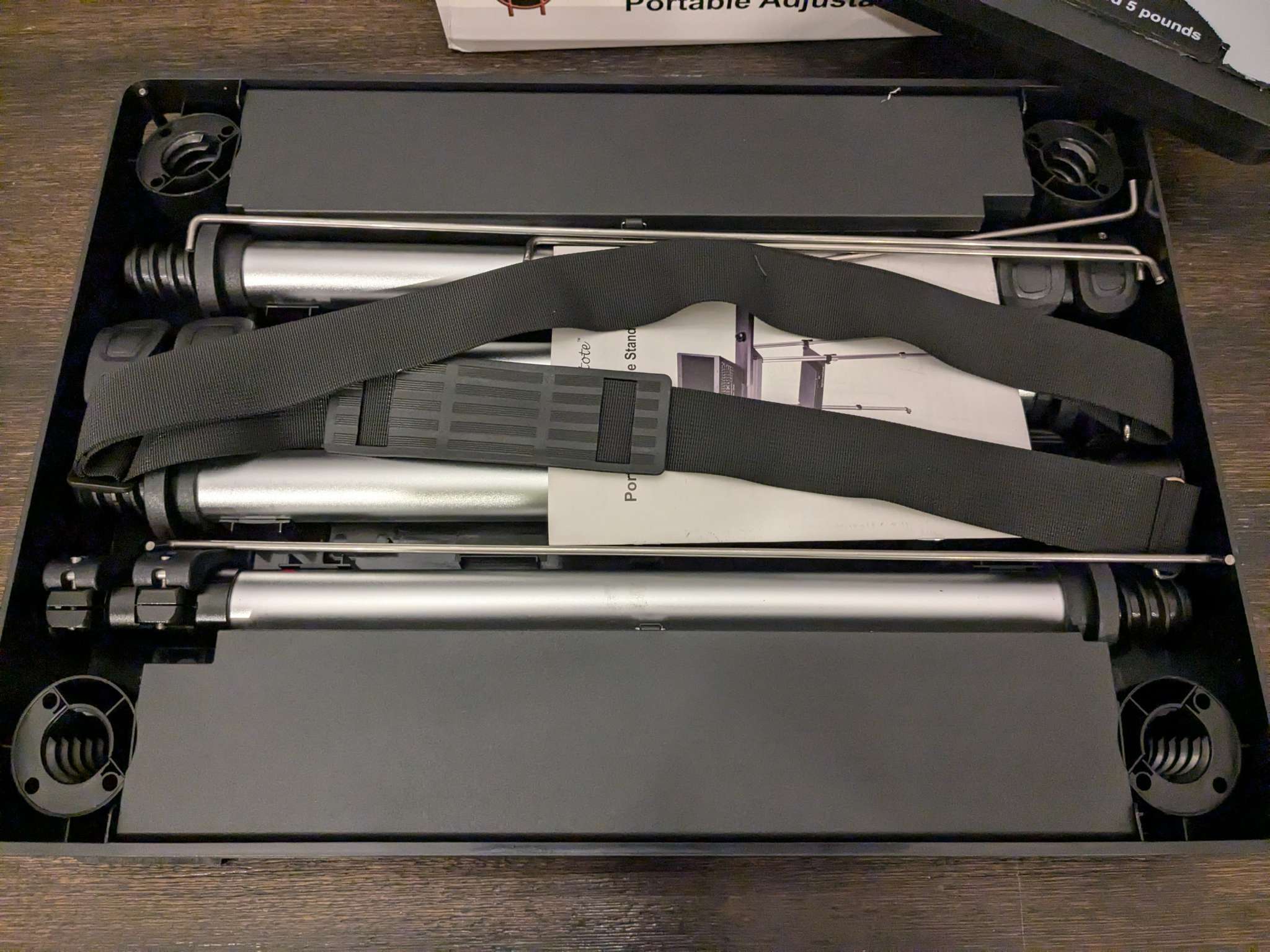Tabletote Plus portable adjustable standing desk review - A portable ...