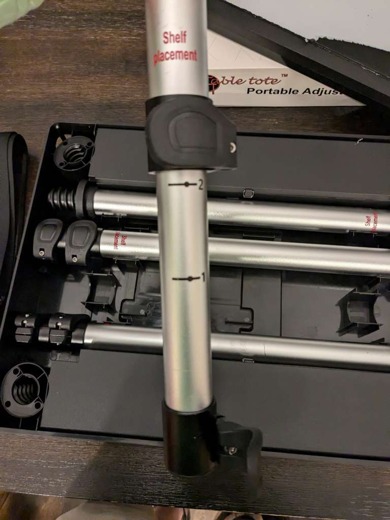 Tabletote Plus portable adjustable standing desk review - A portable ...