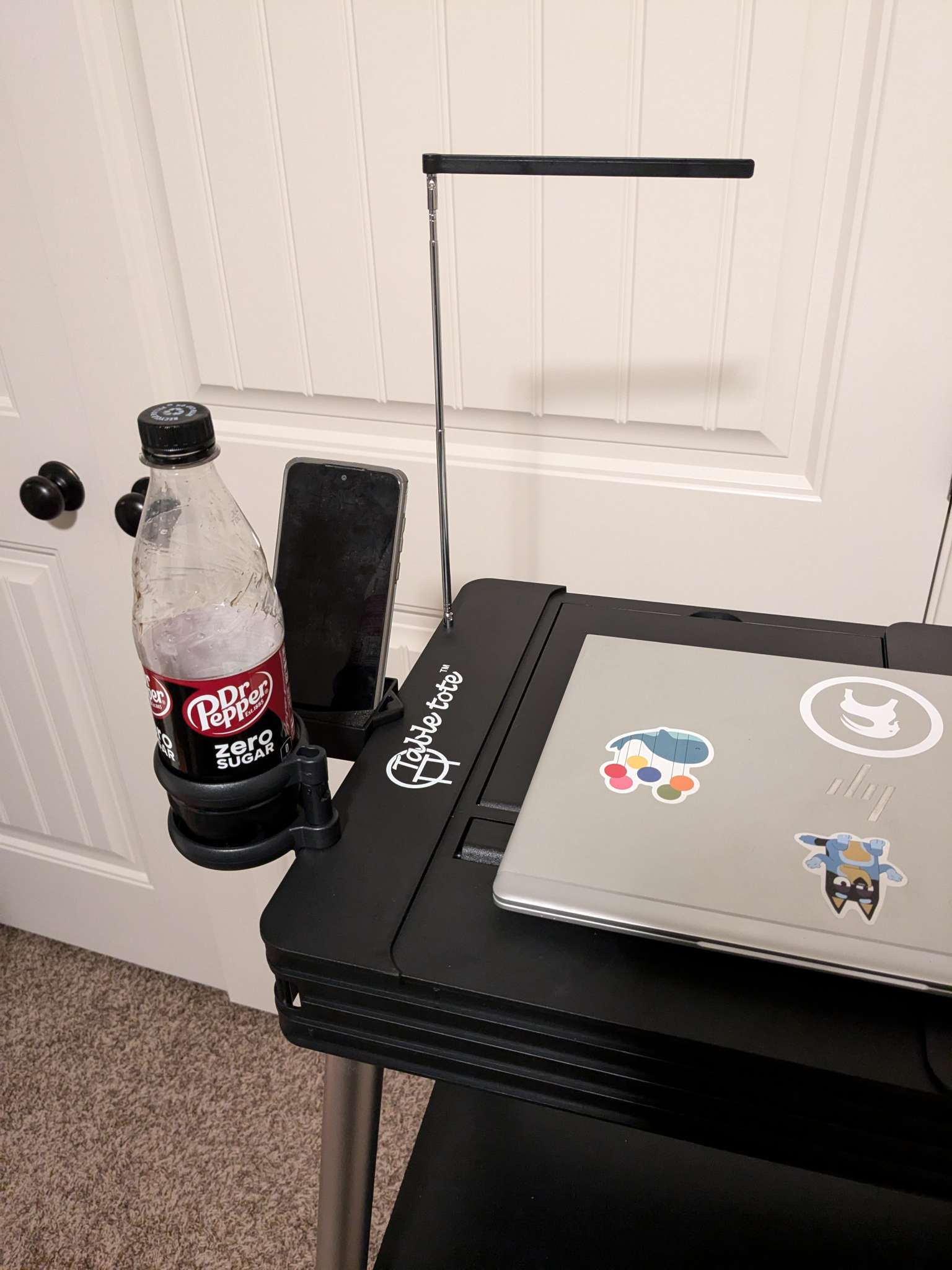 Tabletote Plus portable adjustable standing desk review - A portable ...