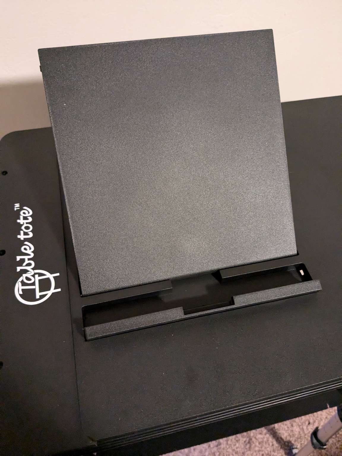 Tabletote Plus portable adjustable standing desk review - A portable ...