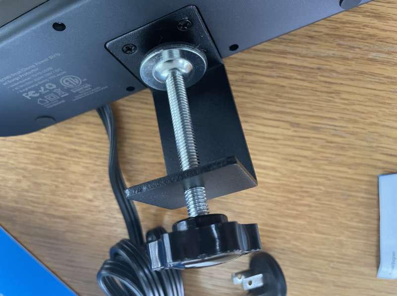 Trond Desk Clamp Power Strip review – Puts power in the proper place ...