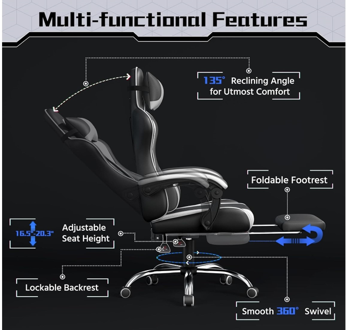 Yaheetech Gaming Chair review - The Gadgeteer