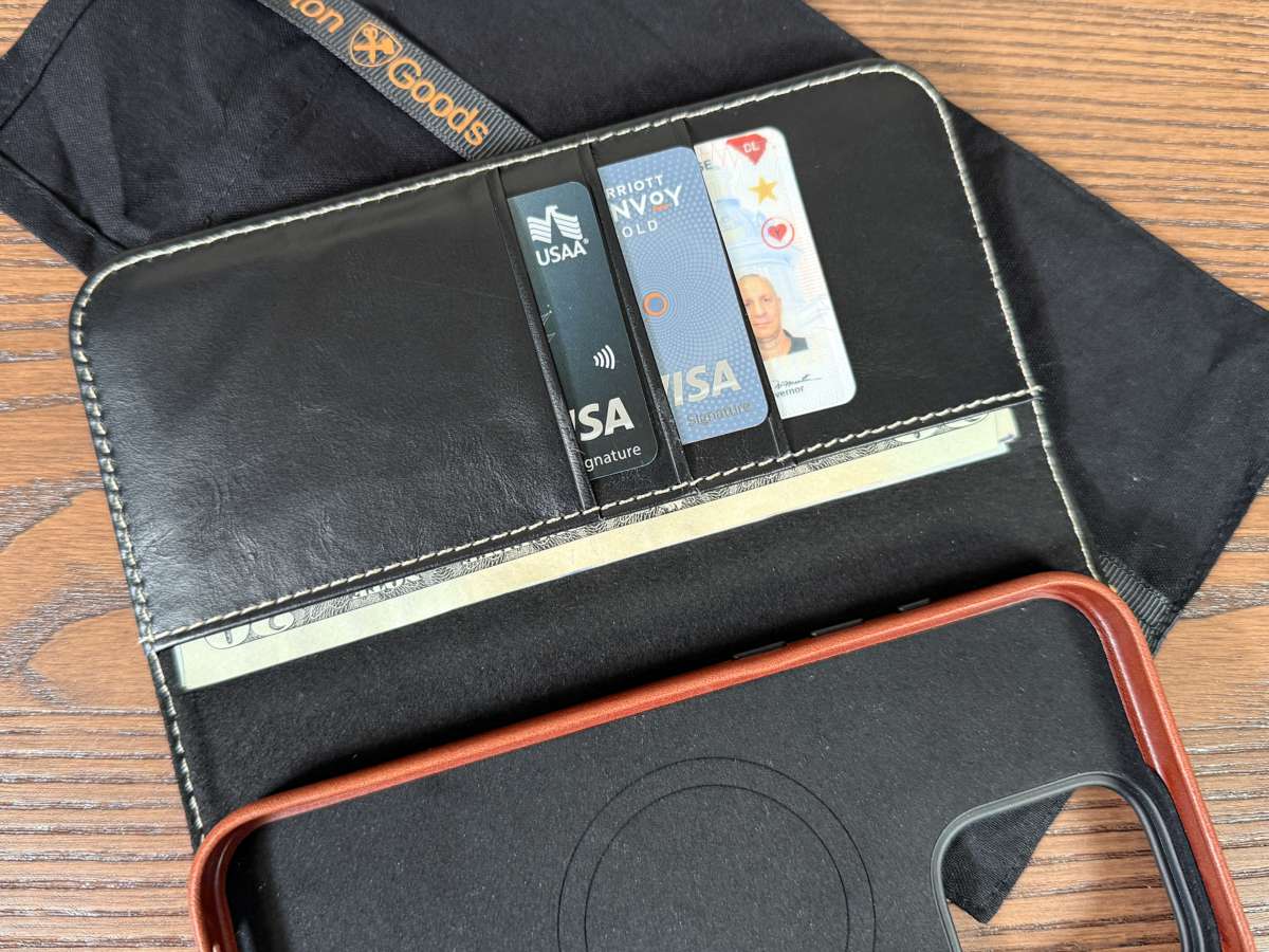 Burton Goods Modern Pocket Book Wallet iPhone case review - The Gadgeteer