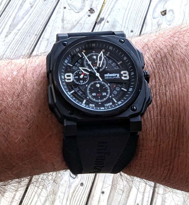 Infantry Watch Co. Revolution Chrono Master watch review - it meets all ...