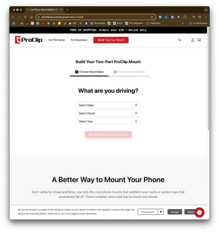 ProClip phone mount review - Custom fit exactly for your car's make and ...