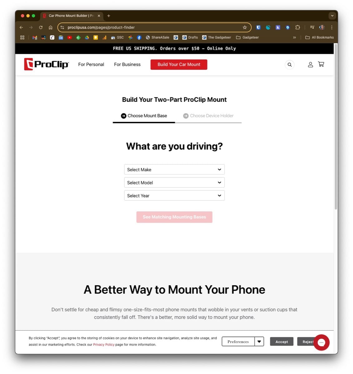 ProClip phone mount review - Custom fit exactly for your car's make and ...